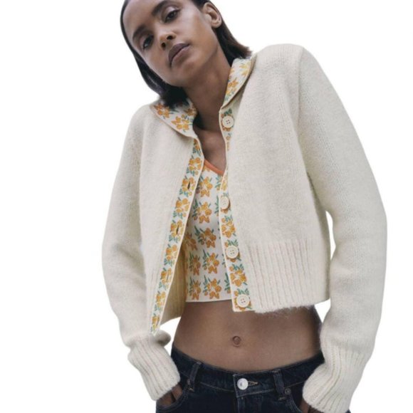 Zara | Sweaters | Zara Cream Sweater Nwot | Poshmark